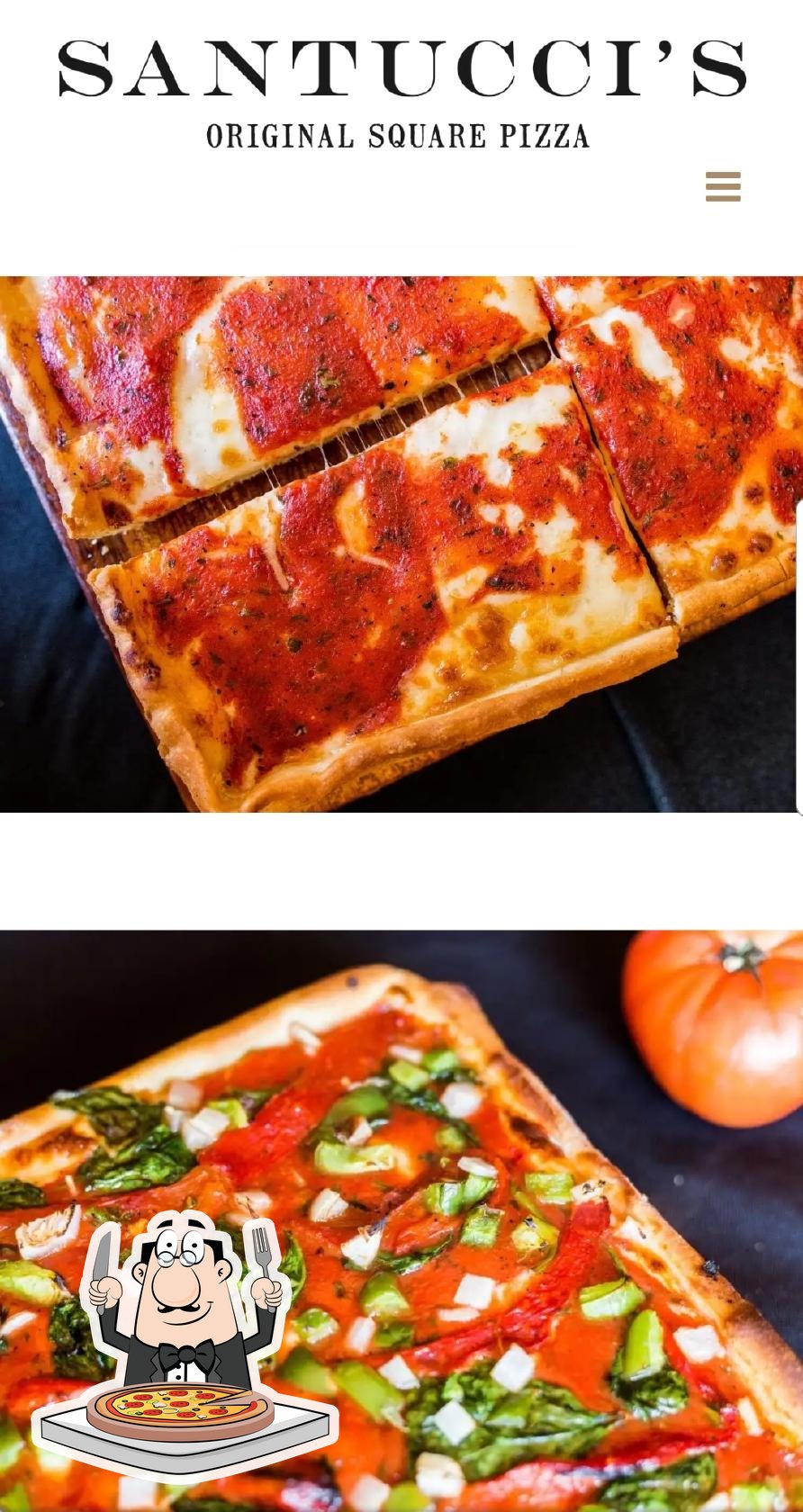 Santuccis original square pizza in Ocean City - Restaurant menu and reviews