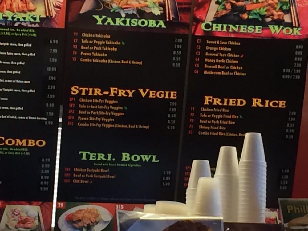 Carta del restaurante Monster Burgers, Federal Way