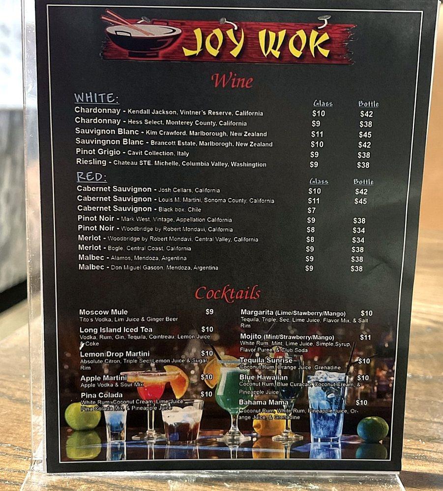 Menu at JOY WOK Super Buffet - Overland Park restaurant, Overland Park ...