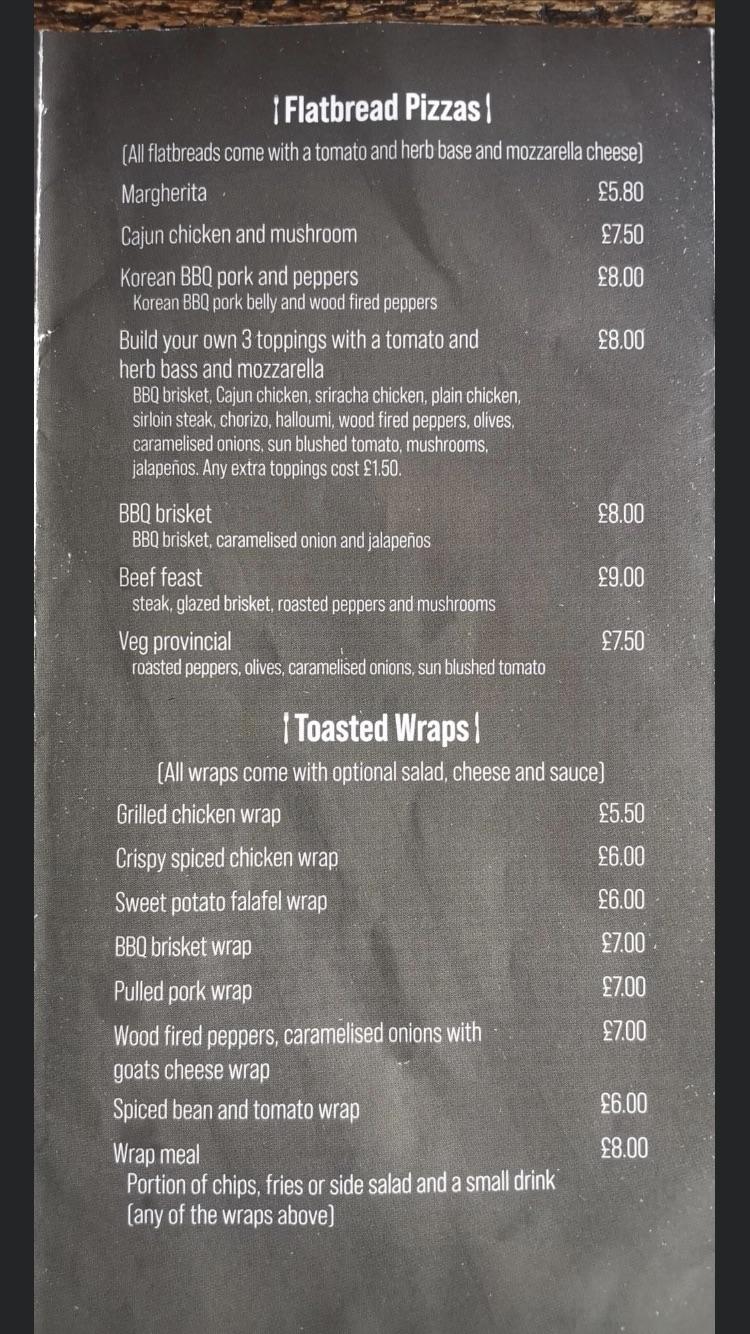 Menu at The Loyal Toast pub & bar, Southend-on-Sea