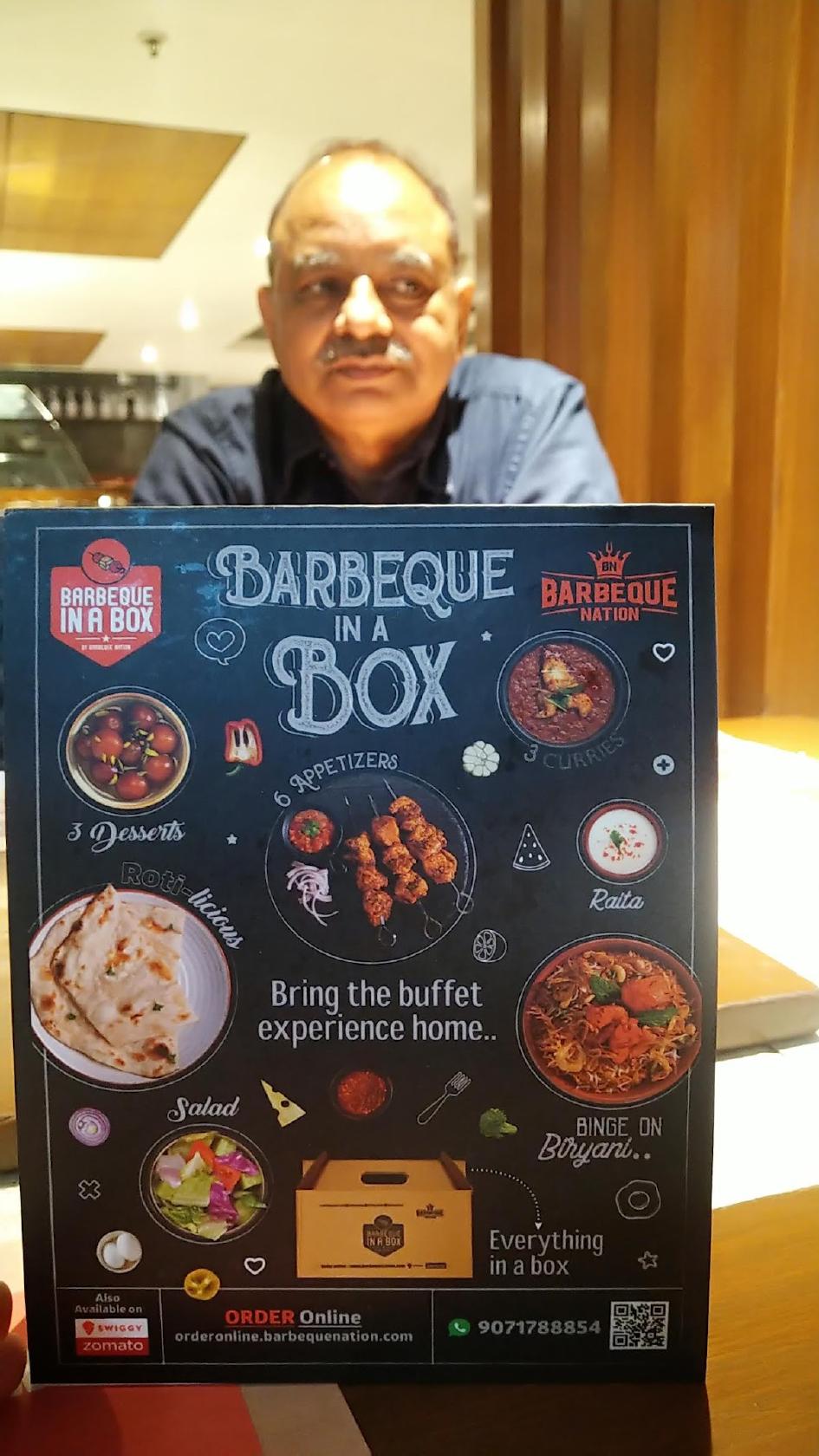 Menu at Barbeque Nation, Dehradun