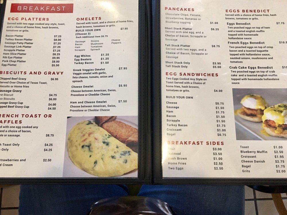 Menu at Orchard Cafe, Odenton