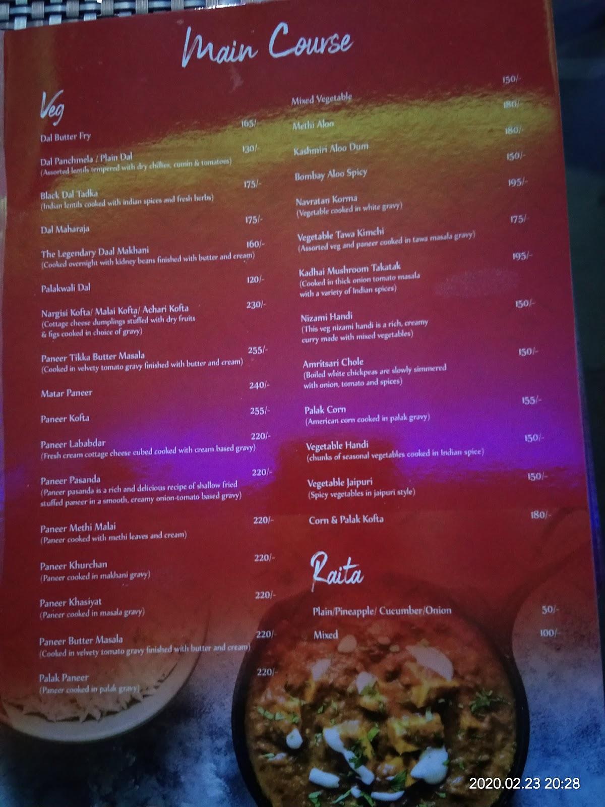 Menu at Lauriat Multi Cuisine Restaurant, Guwahati
