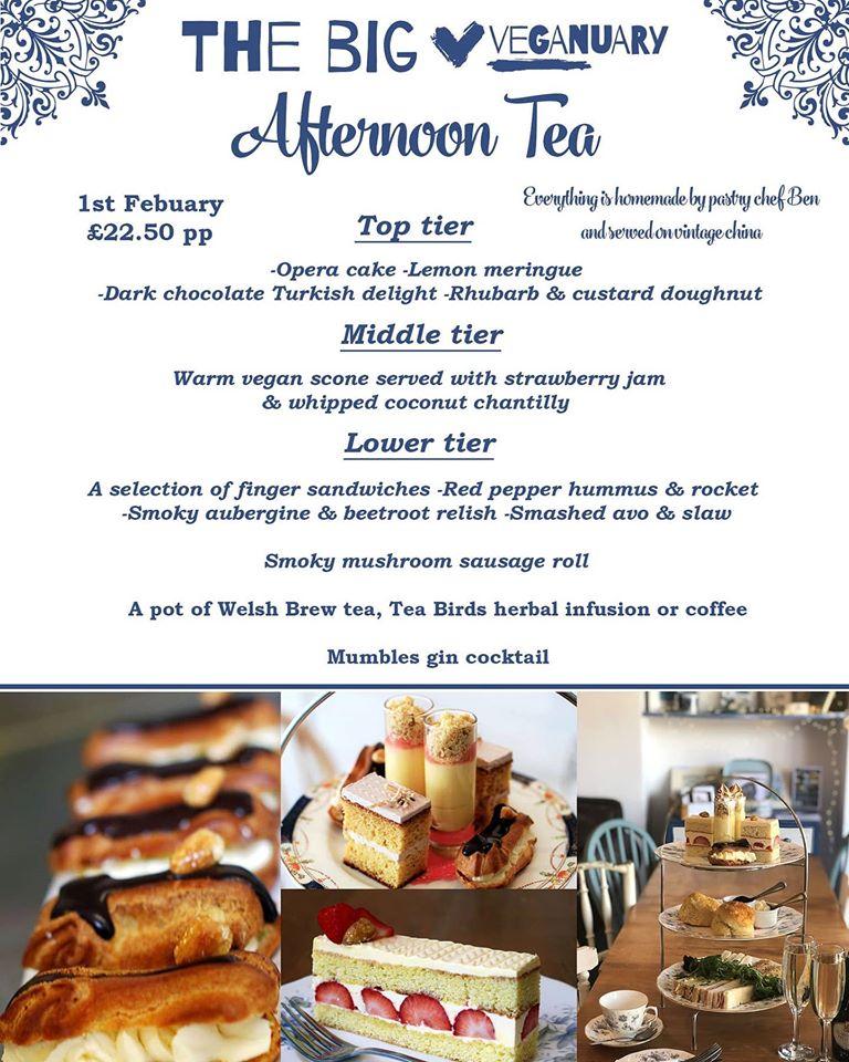 Menu at Front Room cafe, The Mumbles