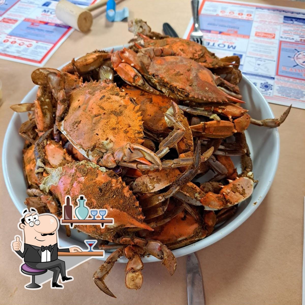 Captain Billy's Crab House, Popes Creek - Restaurant menu, prices and ...