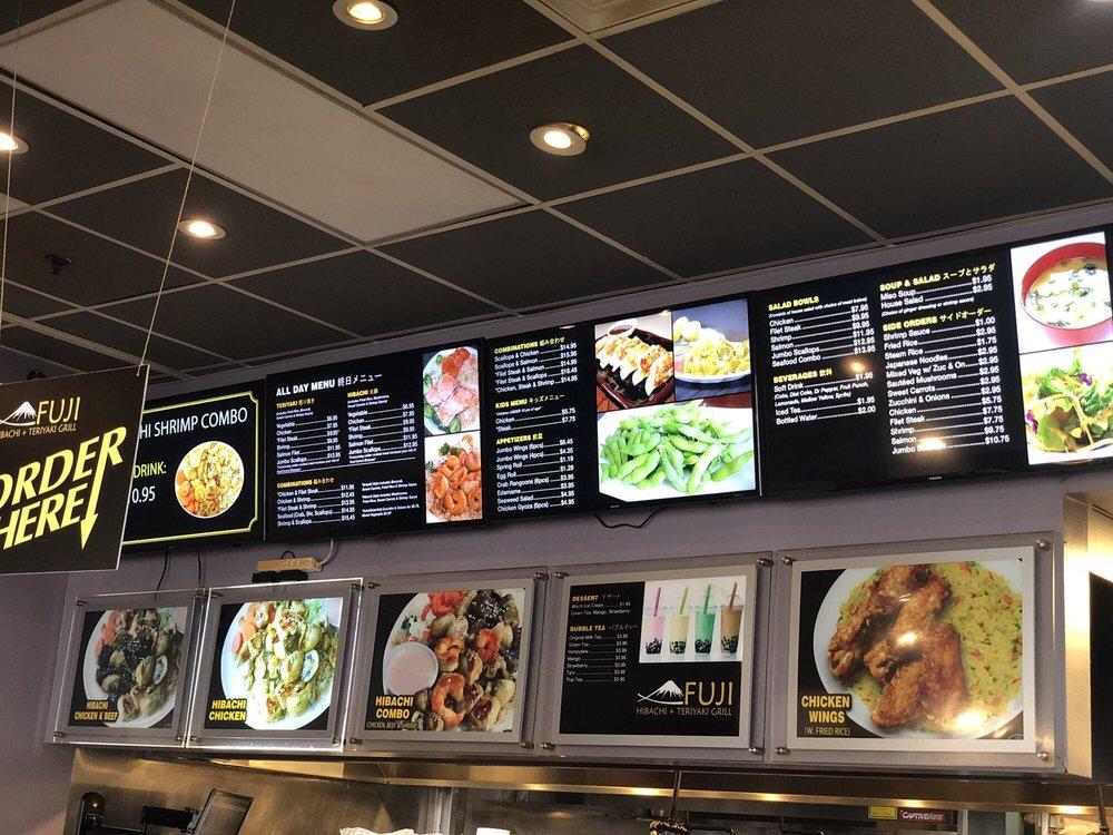 Menu at Fuji Hibachi and Teriyaki Grill restaurant, Charlotte, 210 E ...