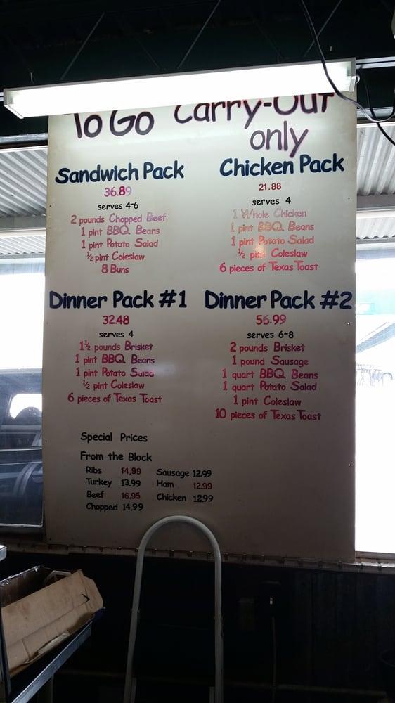 Menu at Bullfrog Grill BBQ, Fort Worth