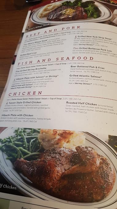 Menu at Mimi's Cafe, Anaheim, S Harbor Blvd