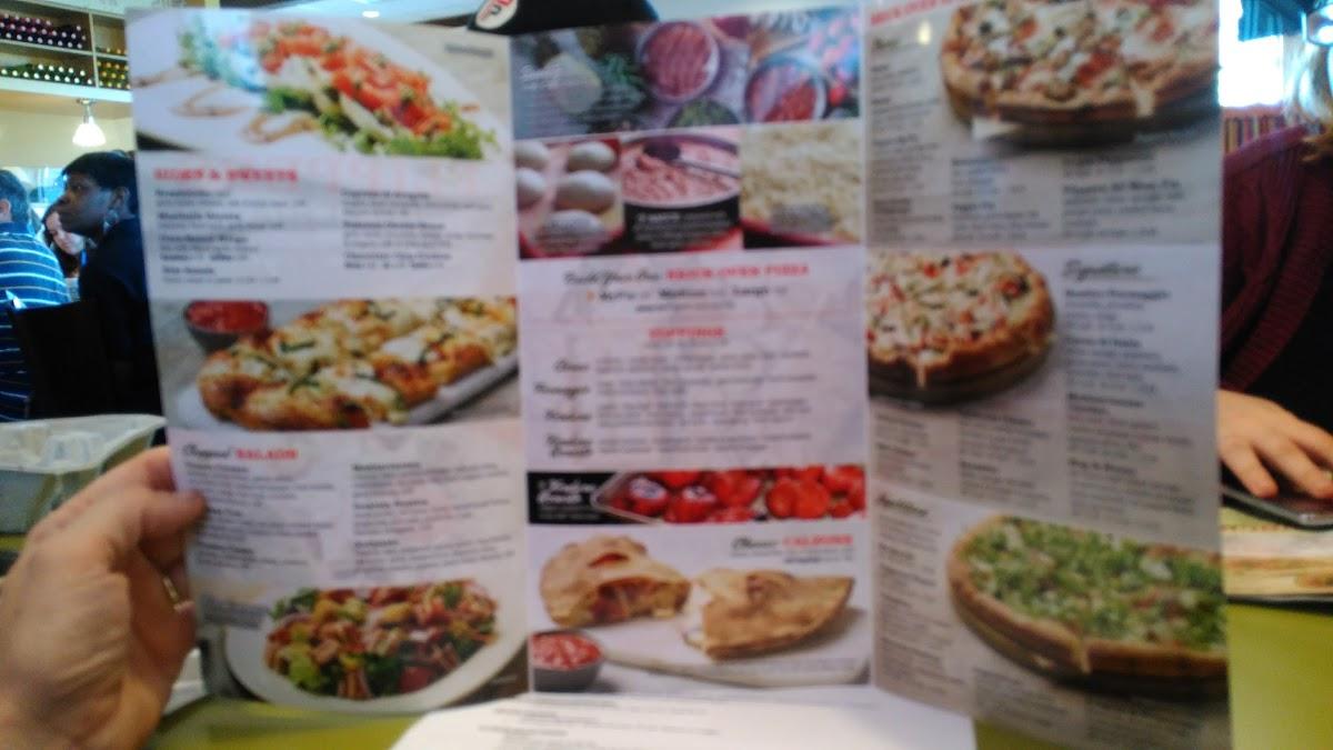 Menu at Flippers Pizzeria, Wildwood, Traverse Trl
