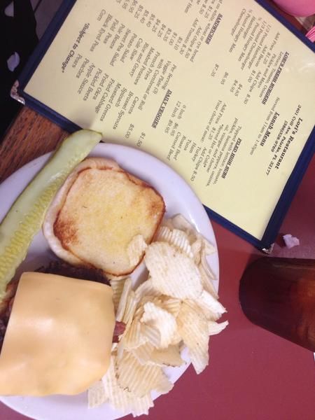 Menu at Lori's restaurant, Palatka