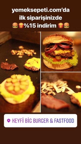 Carta de Keyf-i Big Burger, Kozan