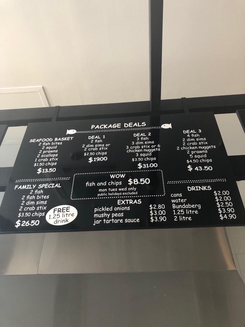 Menu at The Slippery Eel fast food, Ellenbrook, 3b/11 Corner Main ...