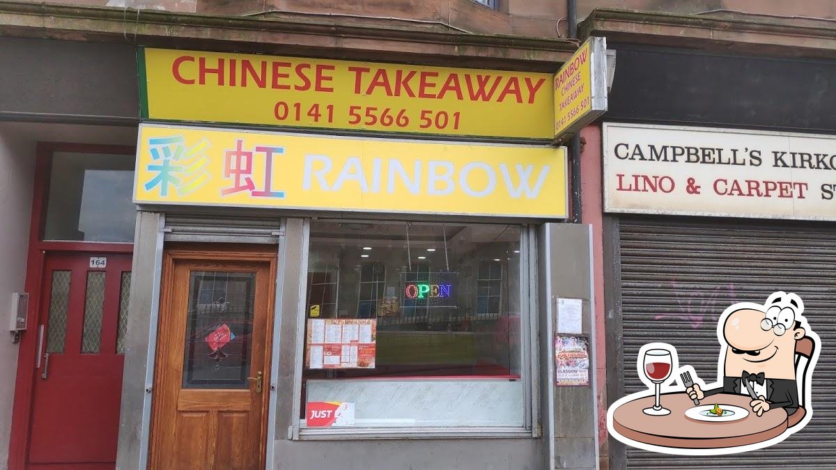 Rainbow Chinese Takeaway, 162 Westmuir St in Glasgow - Restaurant menu ...