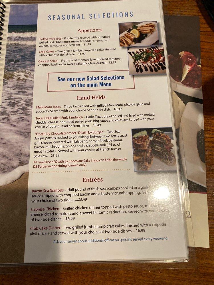 Menu at Gregg's - East Providence desserts, East Providence, Pawtucket Ave