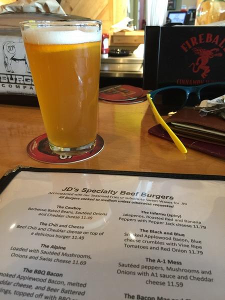 Menu at JD's Burger Co & Sushi restaurant, Sandwich