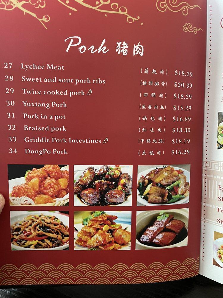 Menu at Old Li‘s Restaurant, Charleston