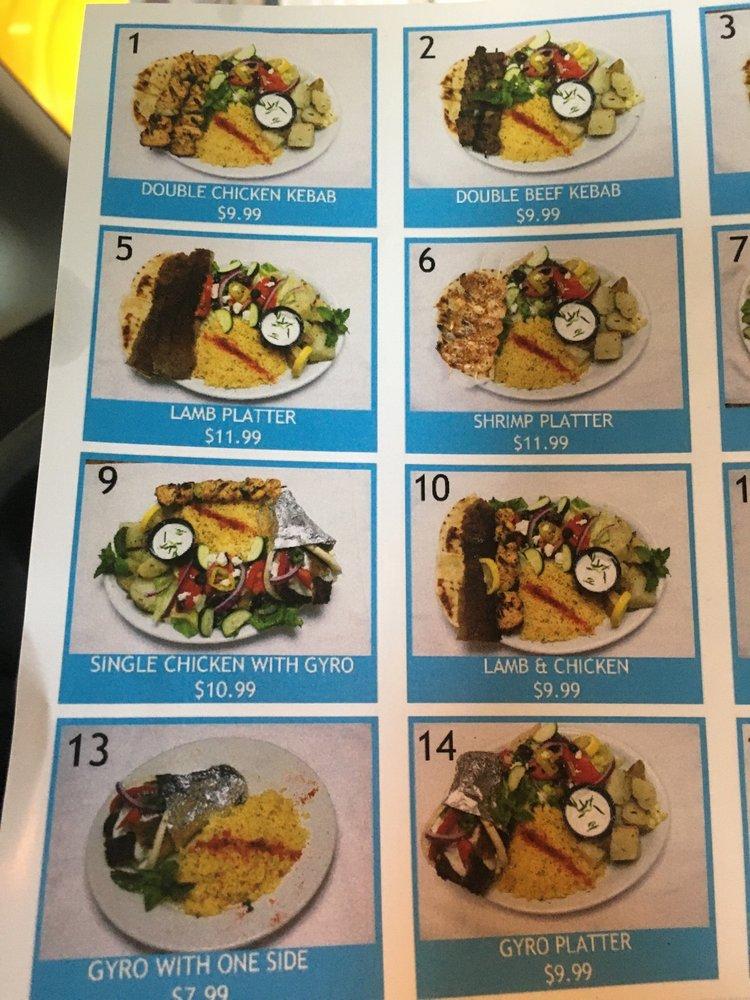 Carta del restaurante Greek House, Taylorsville