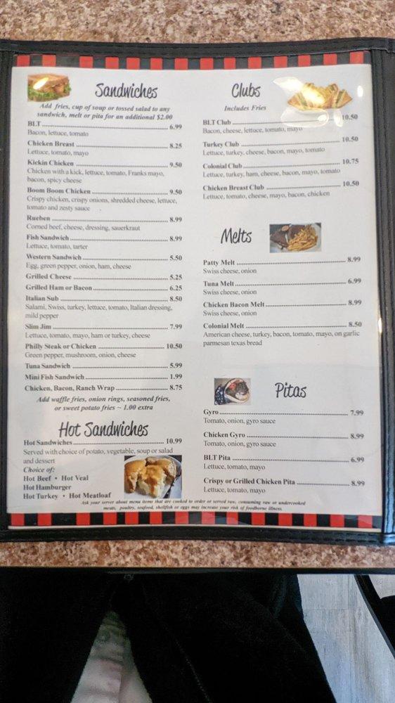 Menu at House of Reuben (Original Owners) restaurant, Sterling Heights