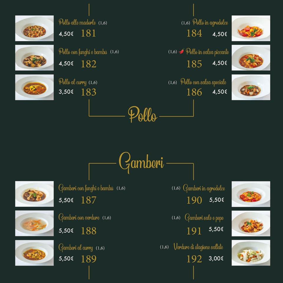 Menu at Mi sushi restaurant, Messina