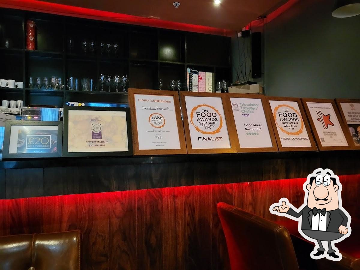 Hope Street Restaurant Belfast, Belfast - Restaurant menu, prices and ...