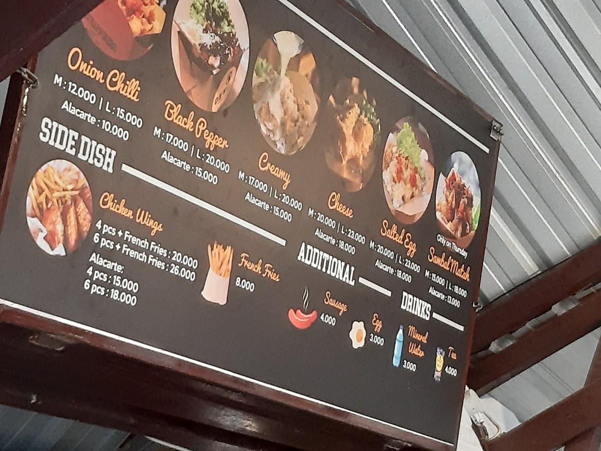 Menu at OHWELL Chicken Ricebox restaurant, Malang
