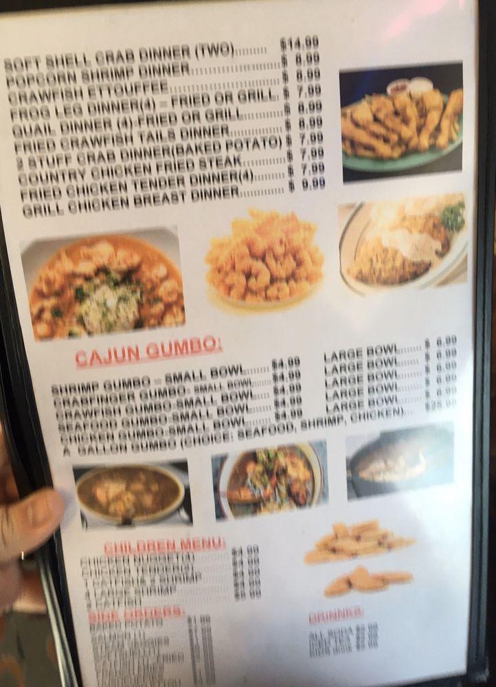 Menu at Baytown Seafood Restaurant, La Porte, N Hwy 146