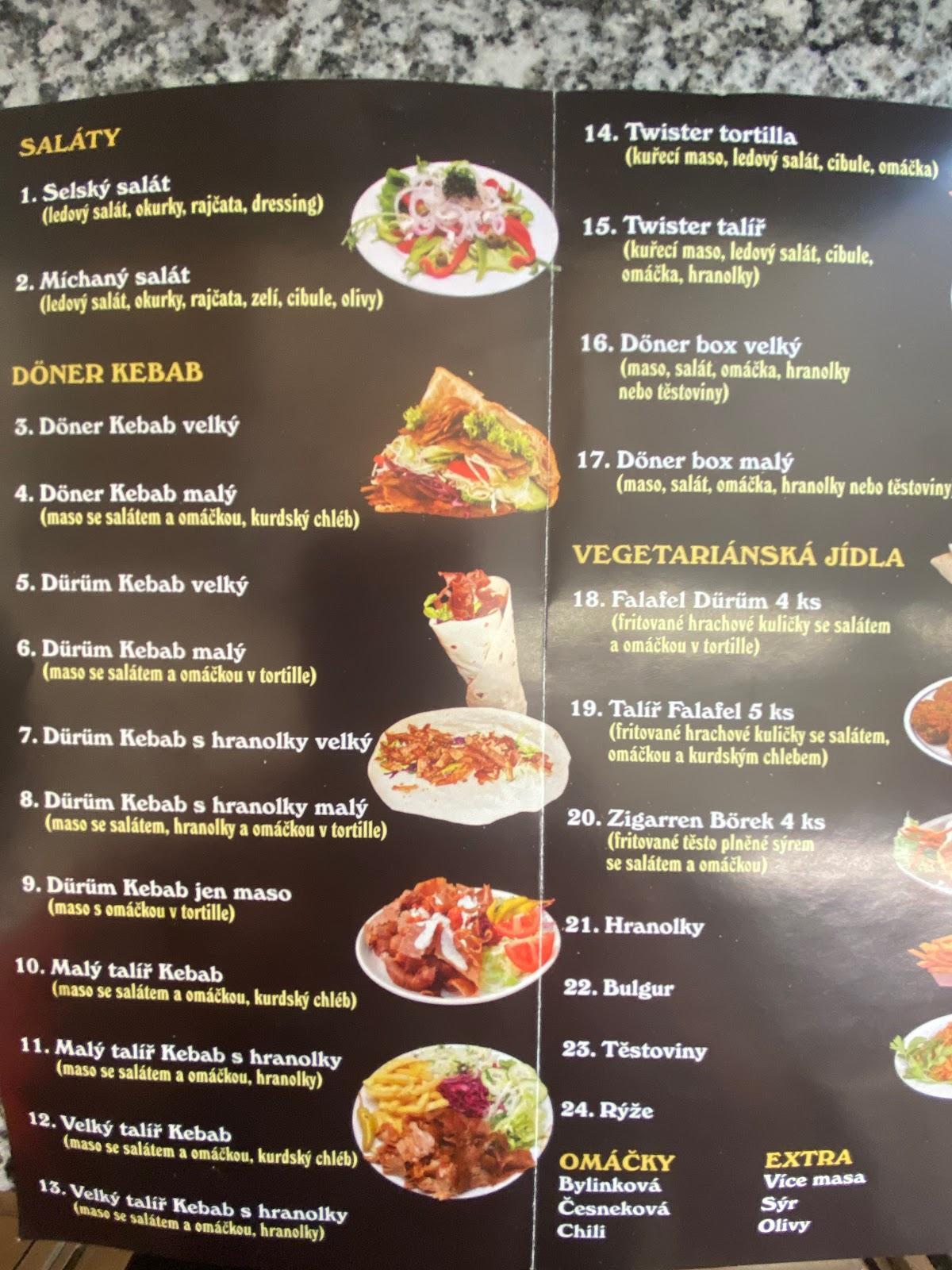 Carta de Kebab, Brno