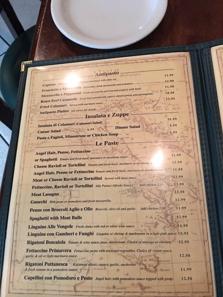 Menu at Roma Restaurant & Deli, Las Vegas, Spring Mountain Rd