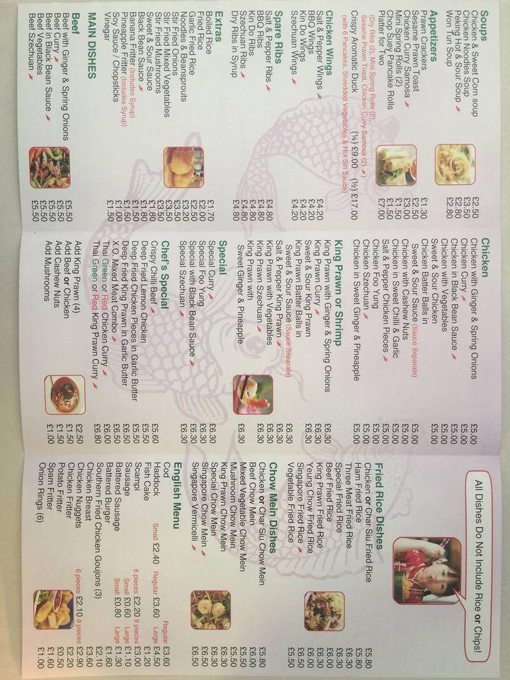 Menu at Ansdell Coffee cafe, Lytham Saint Annes