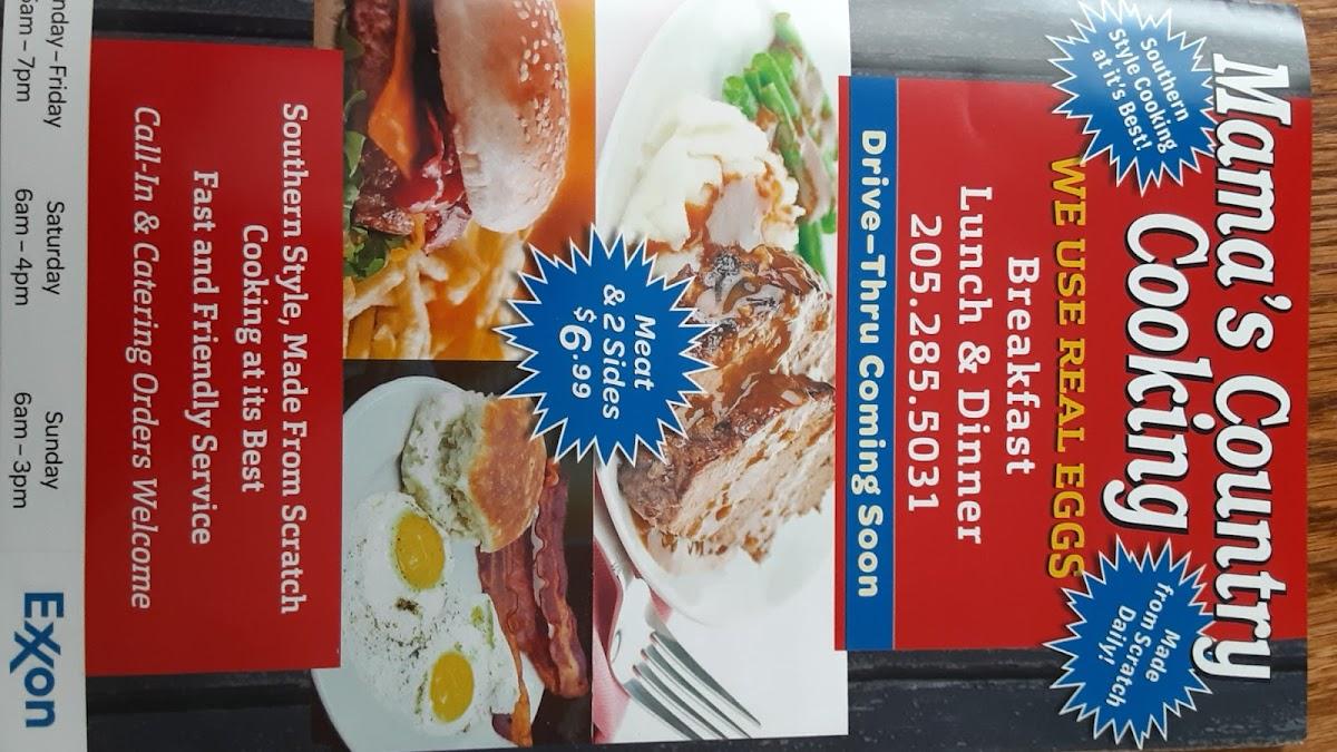 Mama's country cooking in Mount Olive - Restaurant menu and reviews
