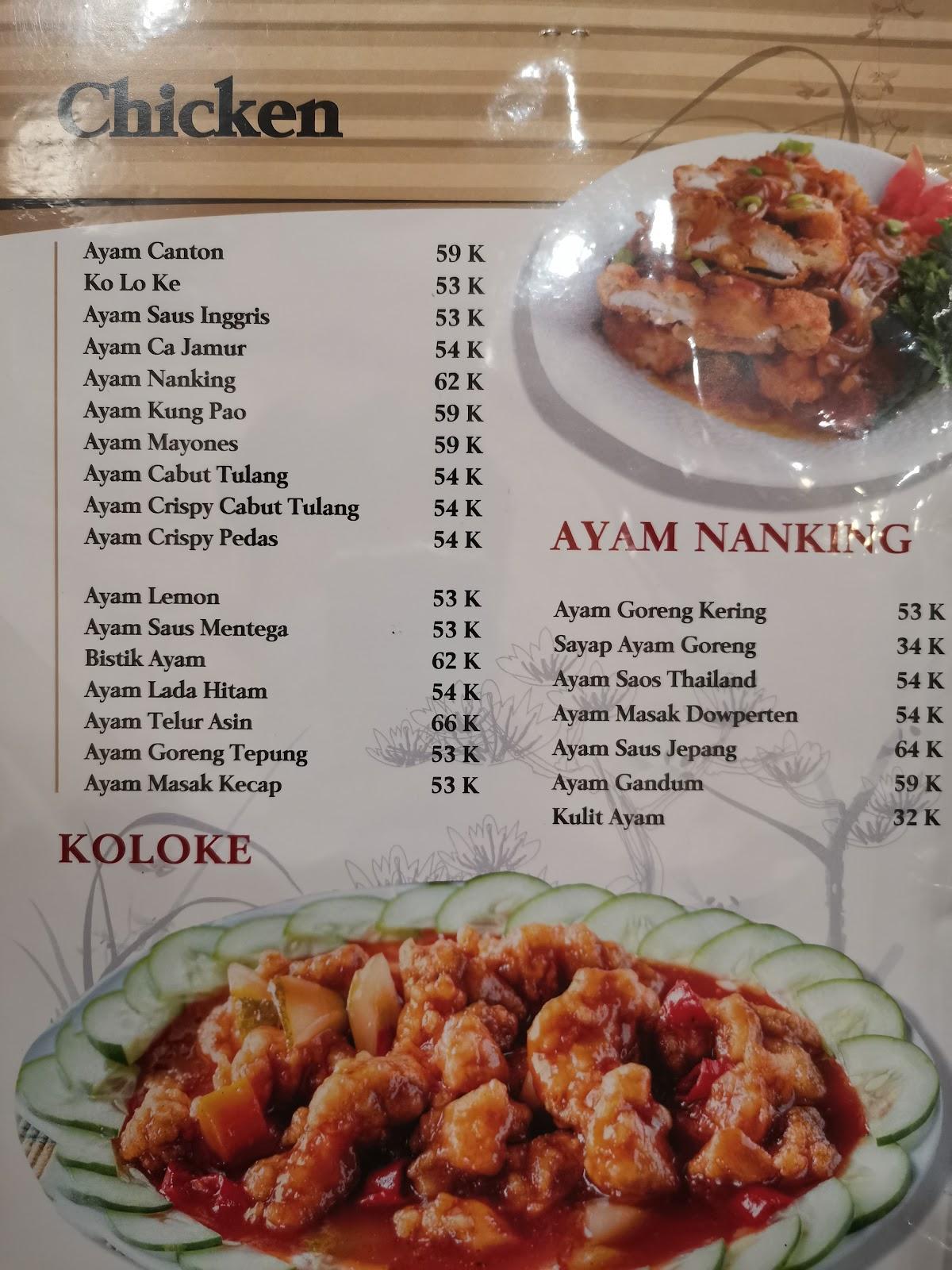 Carta del restaurante Tokyo Resto, Surabaya, Jl. Raya Nginden No.68