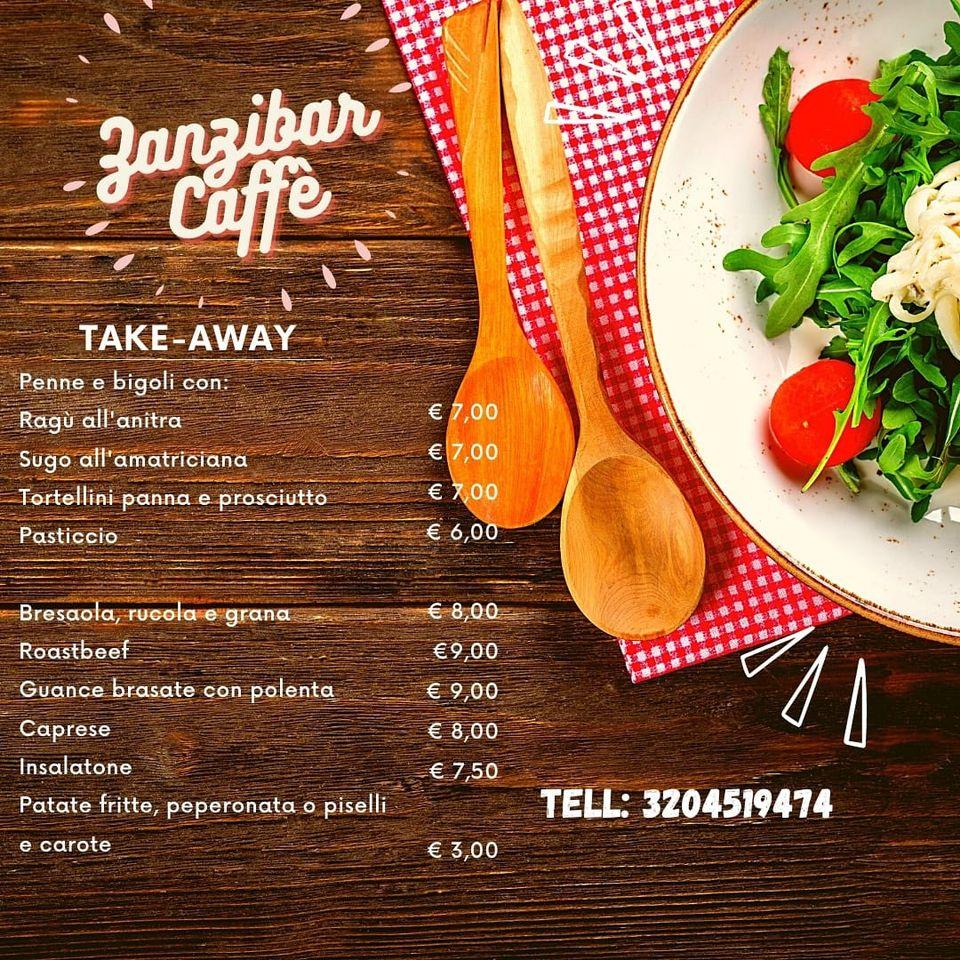Menu da ZanziBar, Cartigliano
