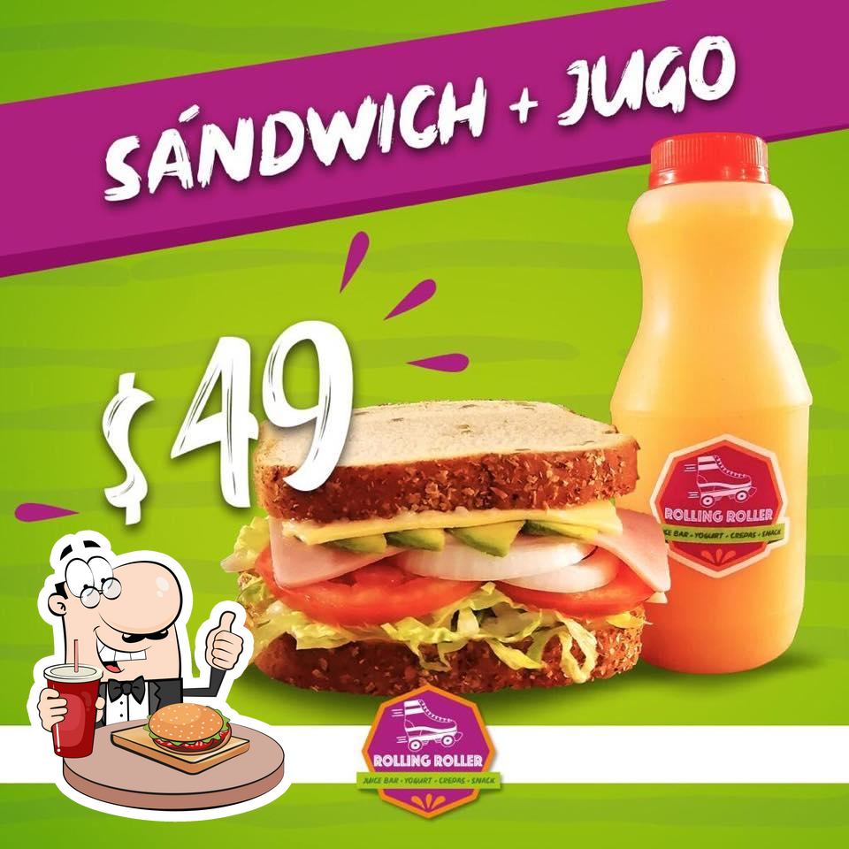 Rolling Roller - Nieve de yogurt, crepas, jugos y sandwiches, Guadalupe ...