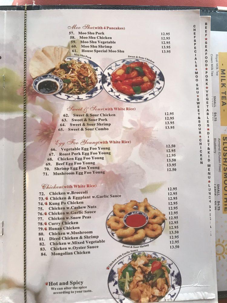Menu at Tasty House Chinese Restaurant, Castle Rock