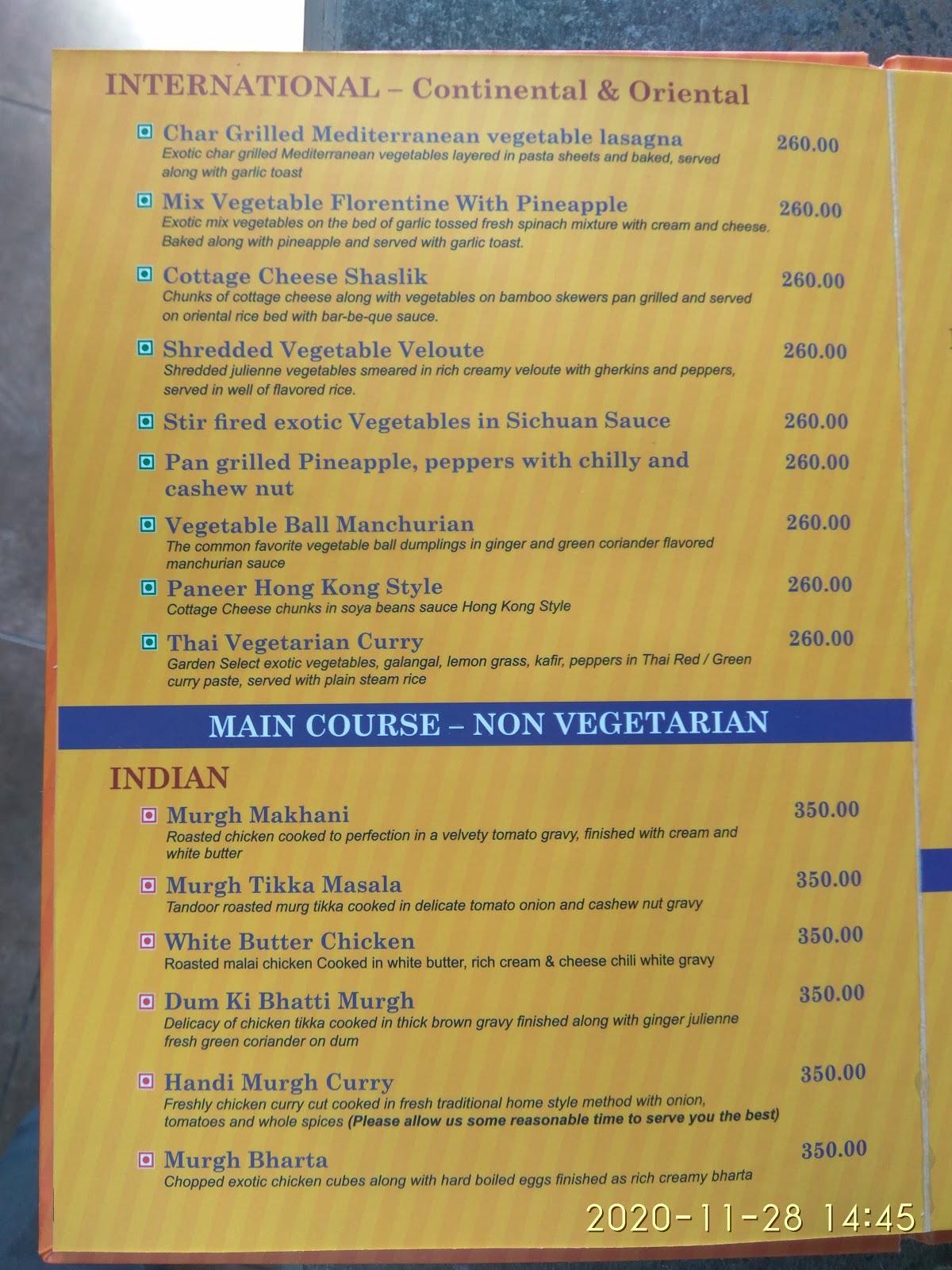Menu at Spice & Masala Restaurant, Ahmedabad