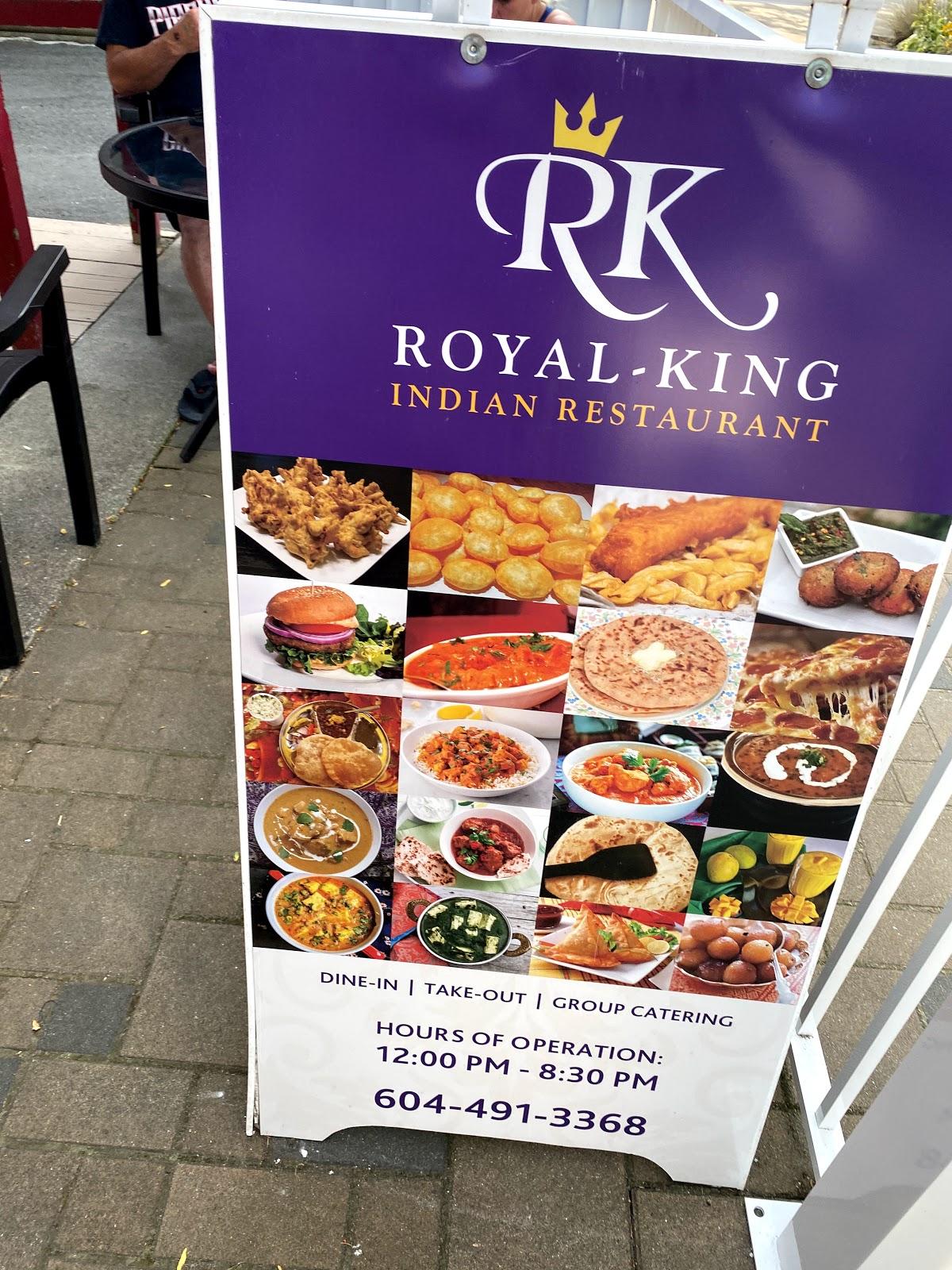 Menu at Royal- King Indian Restaurant, Harrison Hot Springs