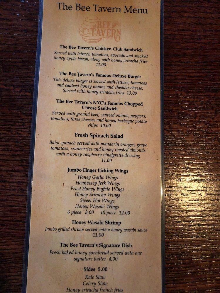 Menu at Bee Soulful Restaurant, Middletown