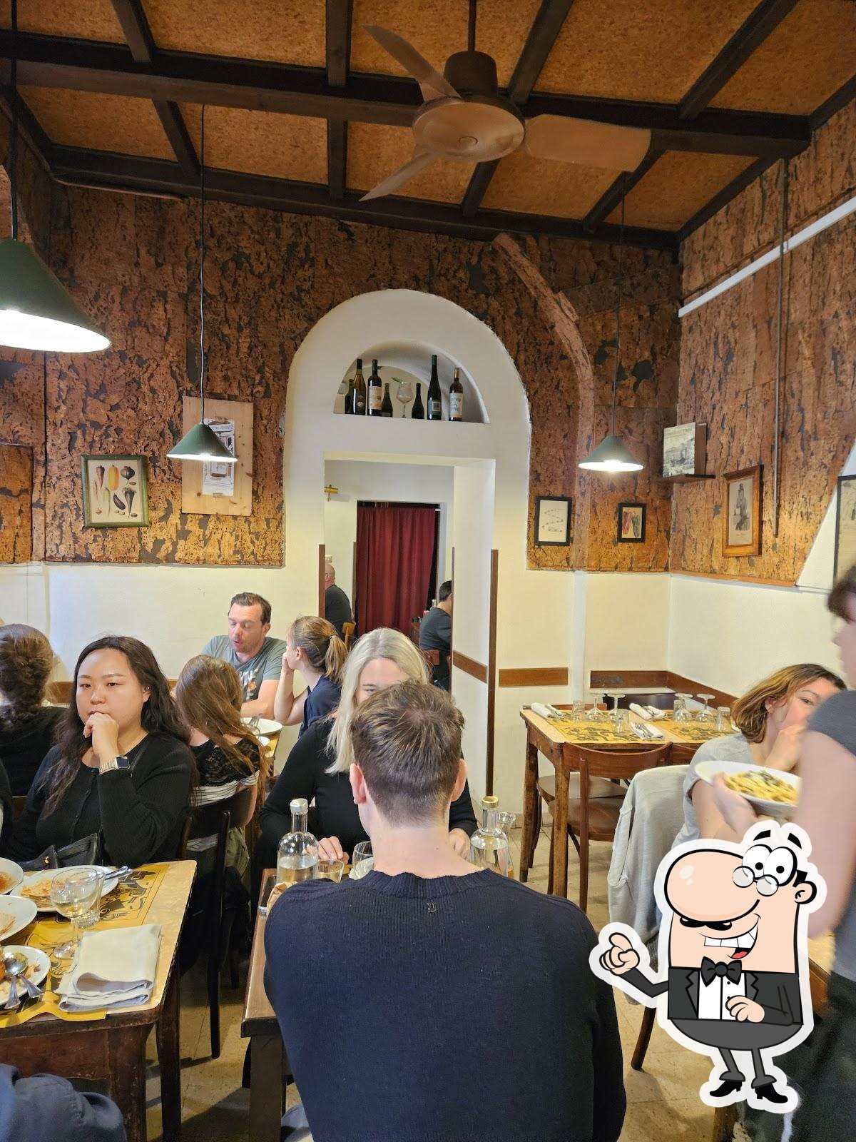 Taverna Romana restaurant, Rome, Via della Madonna dei Monti ...