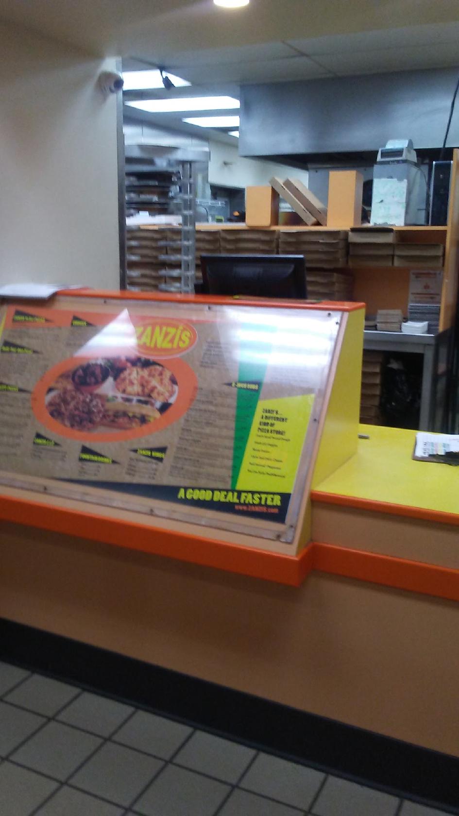 Menu at Zanzis Circleville pizzeria, Circleville