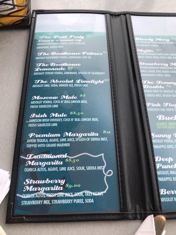 Menu at The Boathouse Bar and Grill-Put-In-Bay, OH, Put-in-Bay