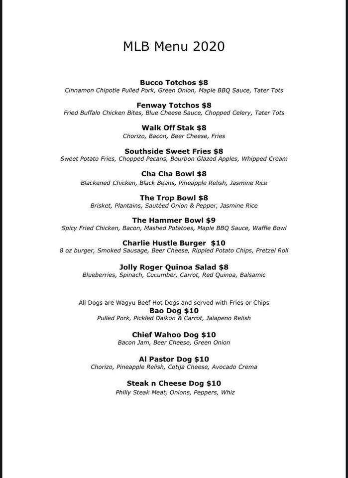 Menu at Blue & Gray Bar & Grill, Gettysburg
