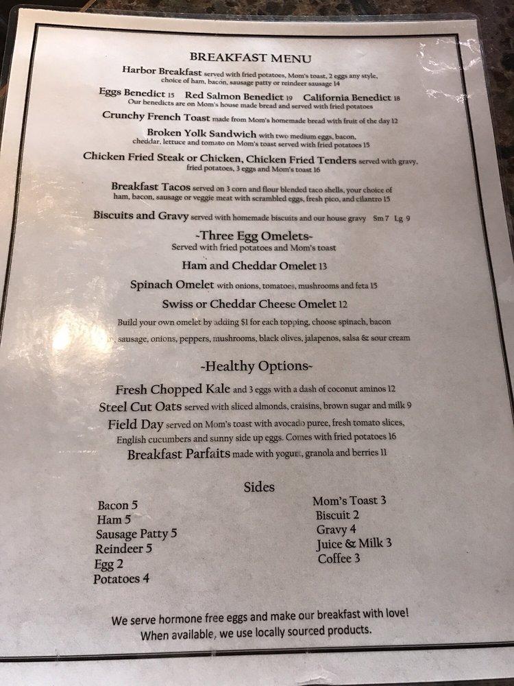 Menu at The Fat Mermaid pub & bar, Valdez