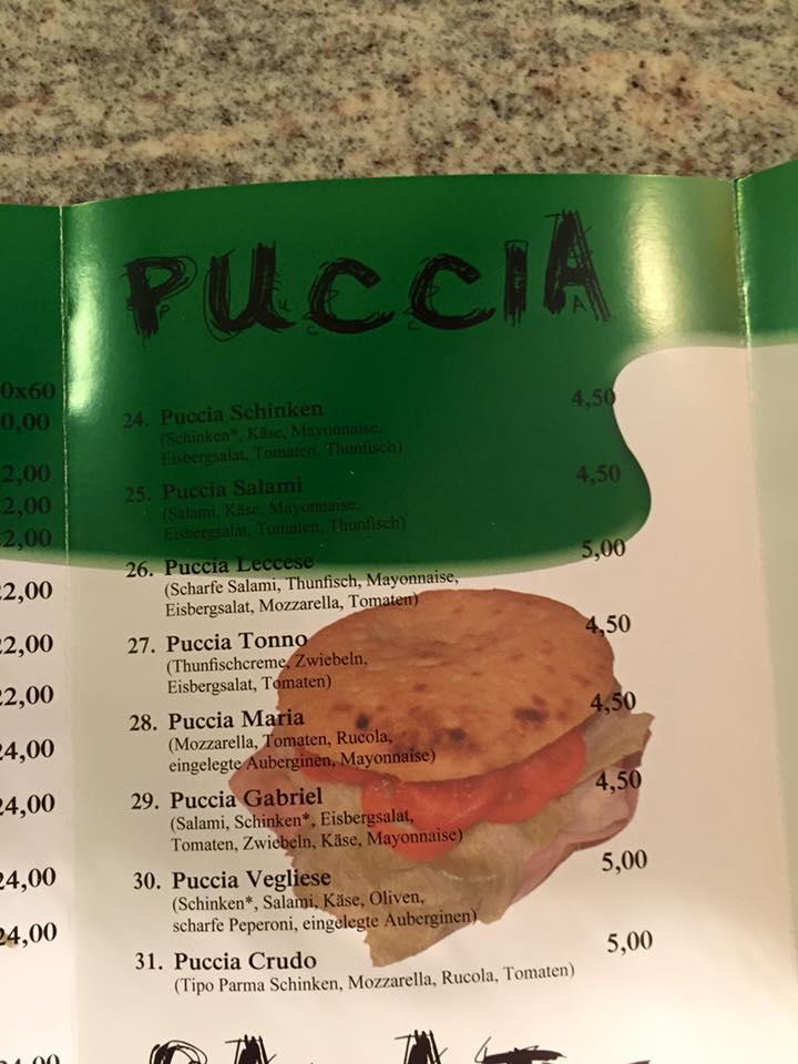 Speisekarte von Gino’s Pizza Ecke, Neustadt bei Coburg