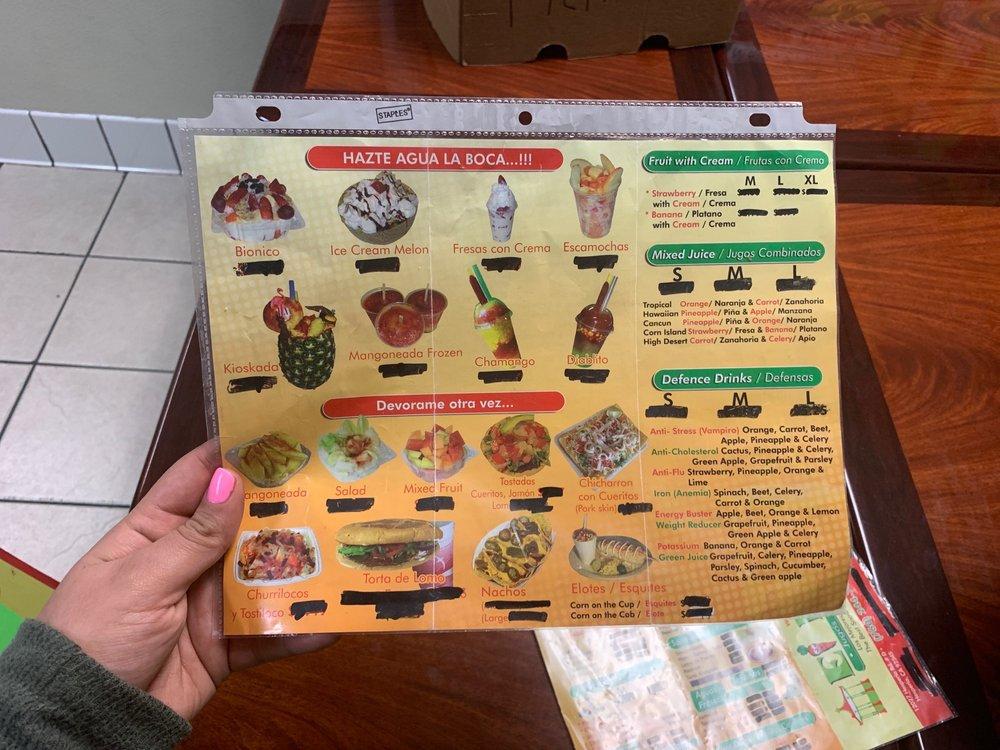 Menu at El Kiosko pub & bar, Hesperia