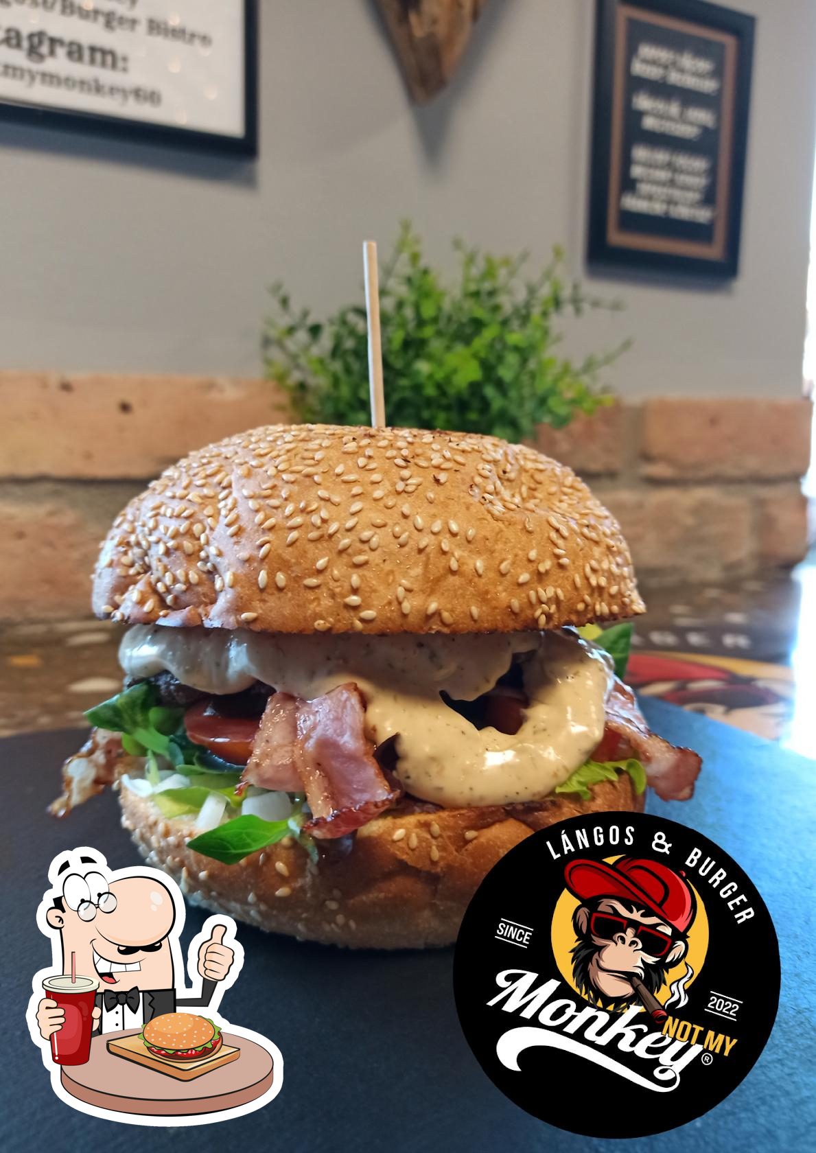 Not My Monkey Lángos & Burger Bisztró restaurant, Hatvan - Restaurant reviews