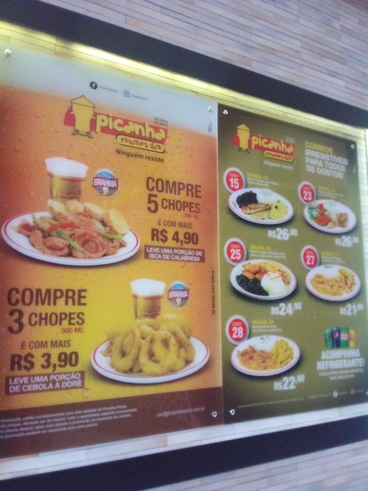 Menu em Picanha Mania restaurante, Manaus, Av. Coronel Teixeira