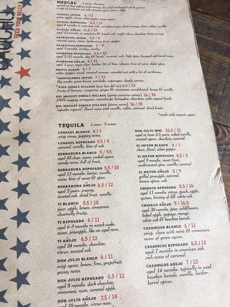 Menu at Lacayo Restaurant, Cedar Rapids