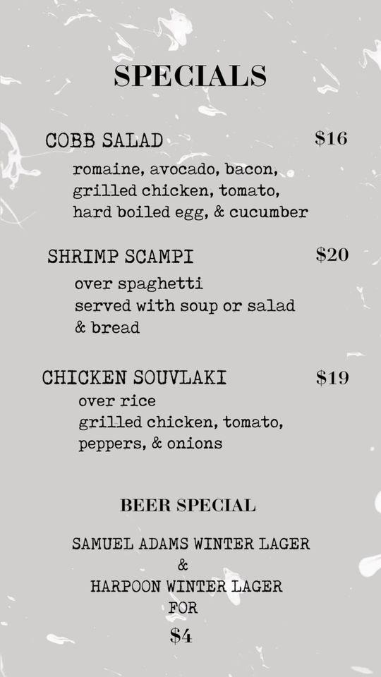 Menu at Georgia's Restaurant & Pizza, LLC, Hebron