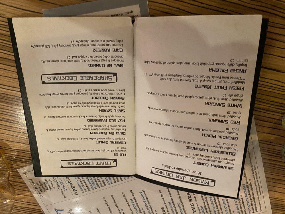 Menu at Point 57 Kitchen & Cocktails restaurant, Cape Coral
