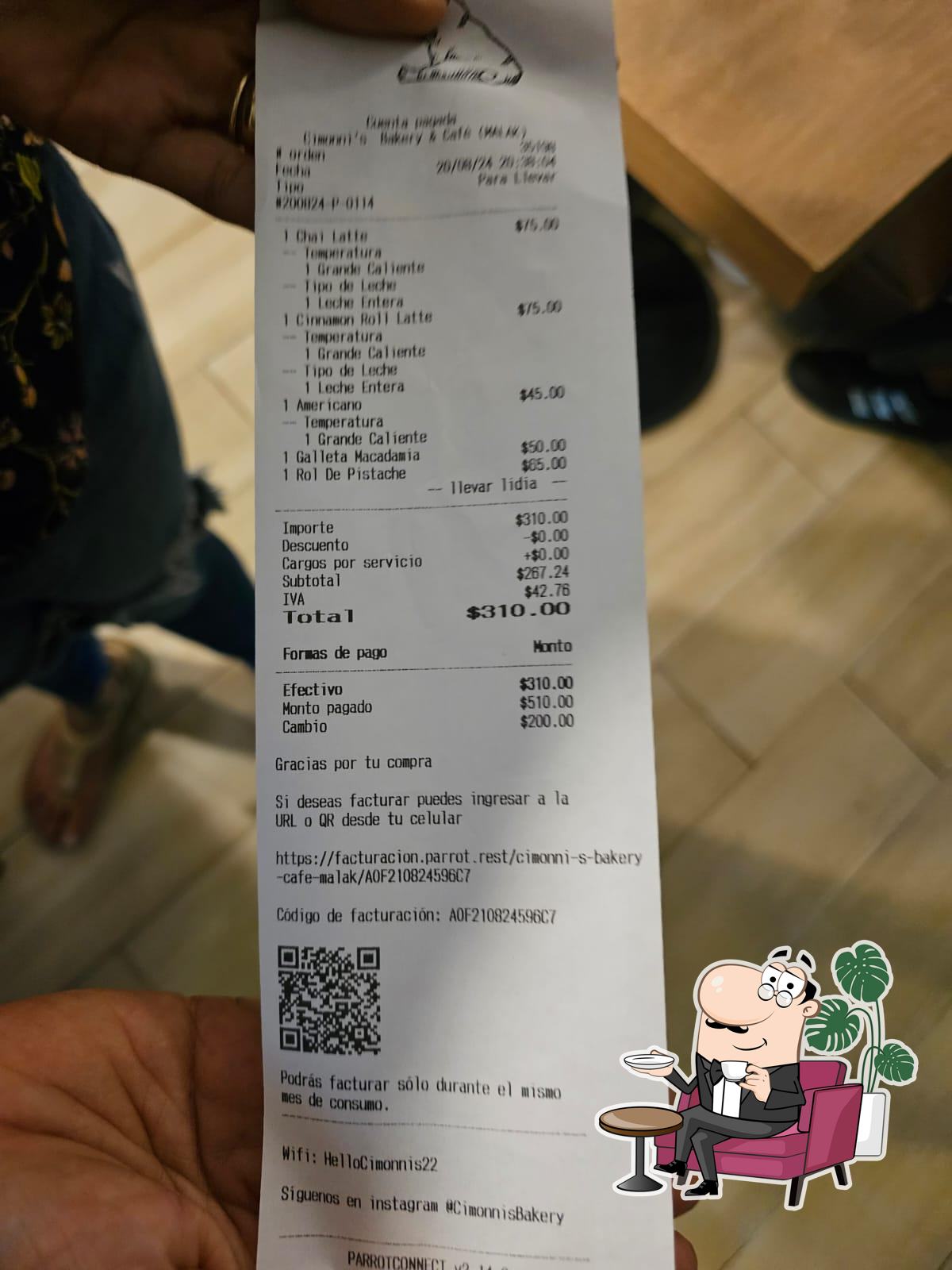 Cimonni's Bakery & Café - Avenida Yucatán, Merida - Menú del ...